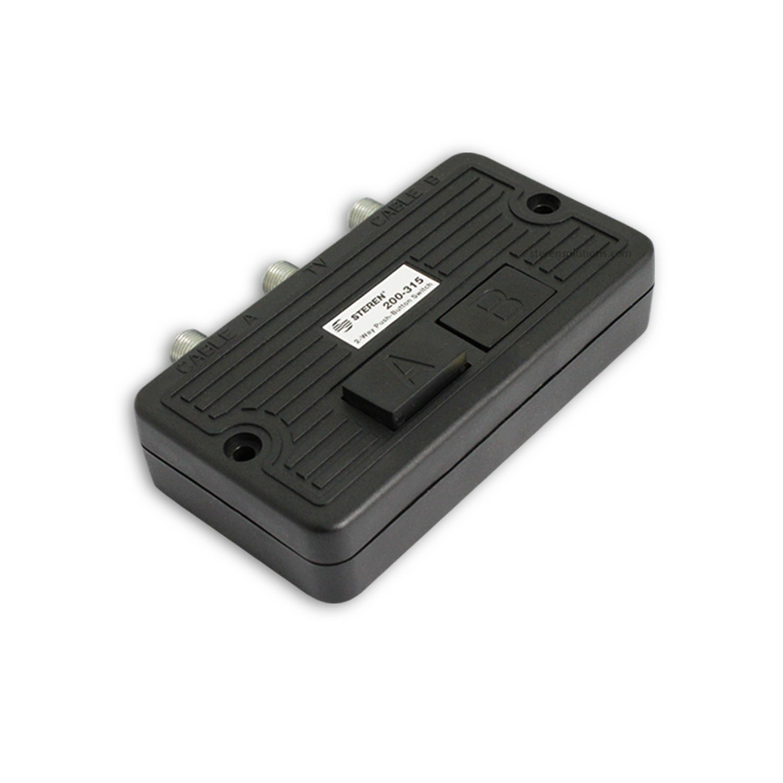 STEREN 2-Way Coaxial A/B Push-Button Switch - [200-315] – Steren Solutions